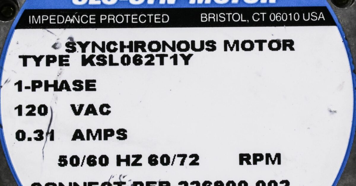 13912 SUPERIOR ELECTRIC SLO-SYN SYNCHRONOUS MOTOR KSL062T1Y - J316Gallery